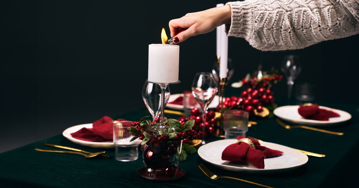 Weihnachtszauber am Tisch: Einfache DIY-Dekoration fürs Festessen