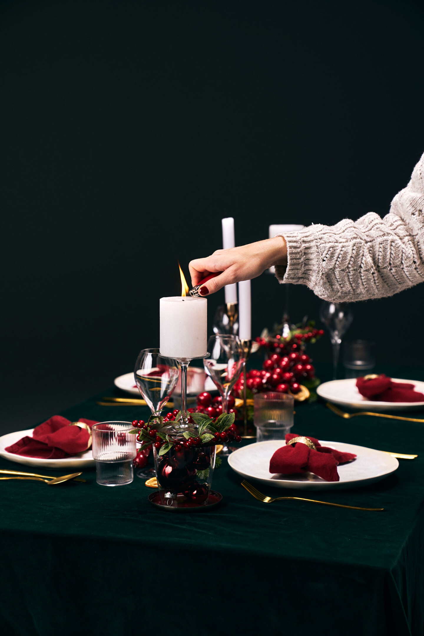 Weihnachtszauber am Tisch: Einfache DIY-Dekoration fürs Festessen