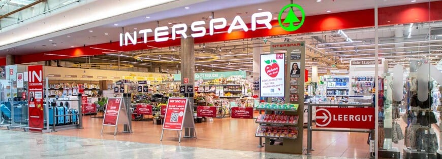 INTERSPAR in der VARENA bietet ein riesiges Produktsortiment